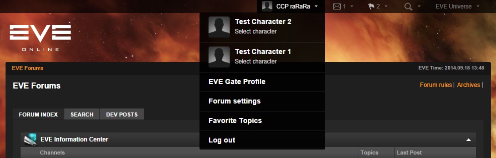 Upcoming Forum changes - Phase 1 of 2 | EVE Online
