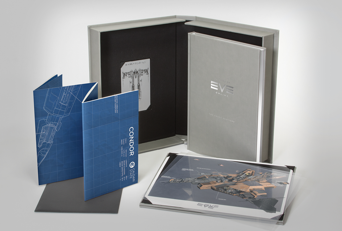 Frigates of EVE: The Cross Sections Limited Edition Almost Sold Out ...