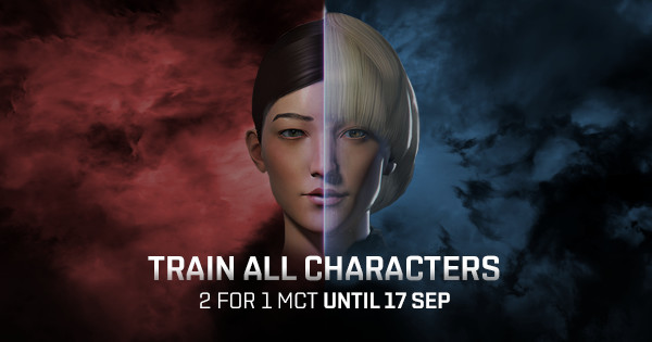2-for-1 offer on Multiple Character Training | EVE Online